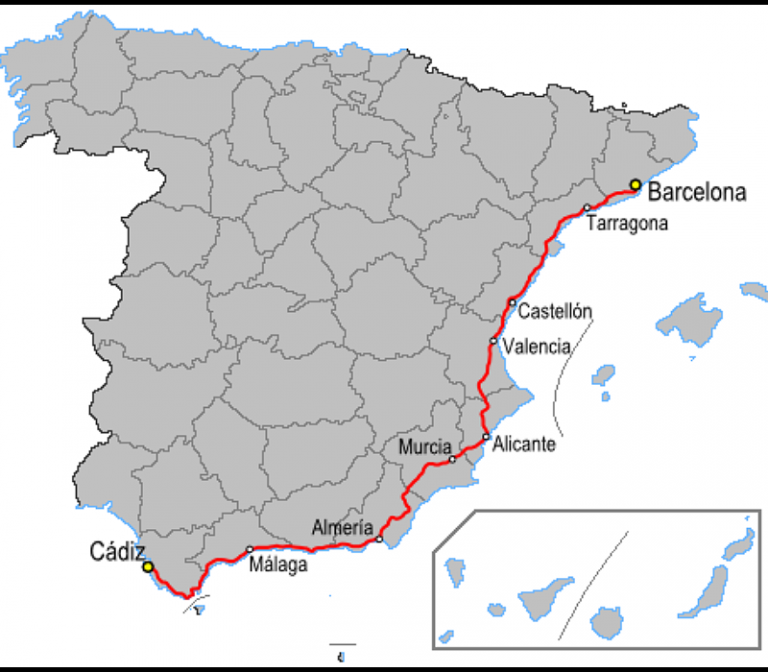 route n-340 map – Kijkopspanje.nl